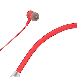 BT 5.2 Neckband Earbuds, Wireless Magnetic Headphones, IPX5 Waterproof Stereo Ergonomic Enhanced Bass Sports Earphone with Multi Functional Buttons for Exercising (Red)