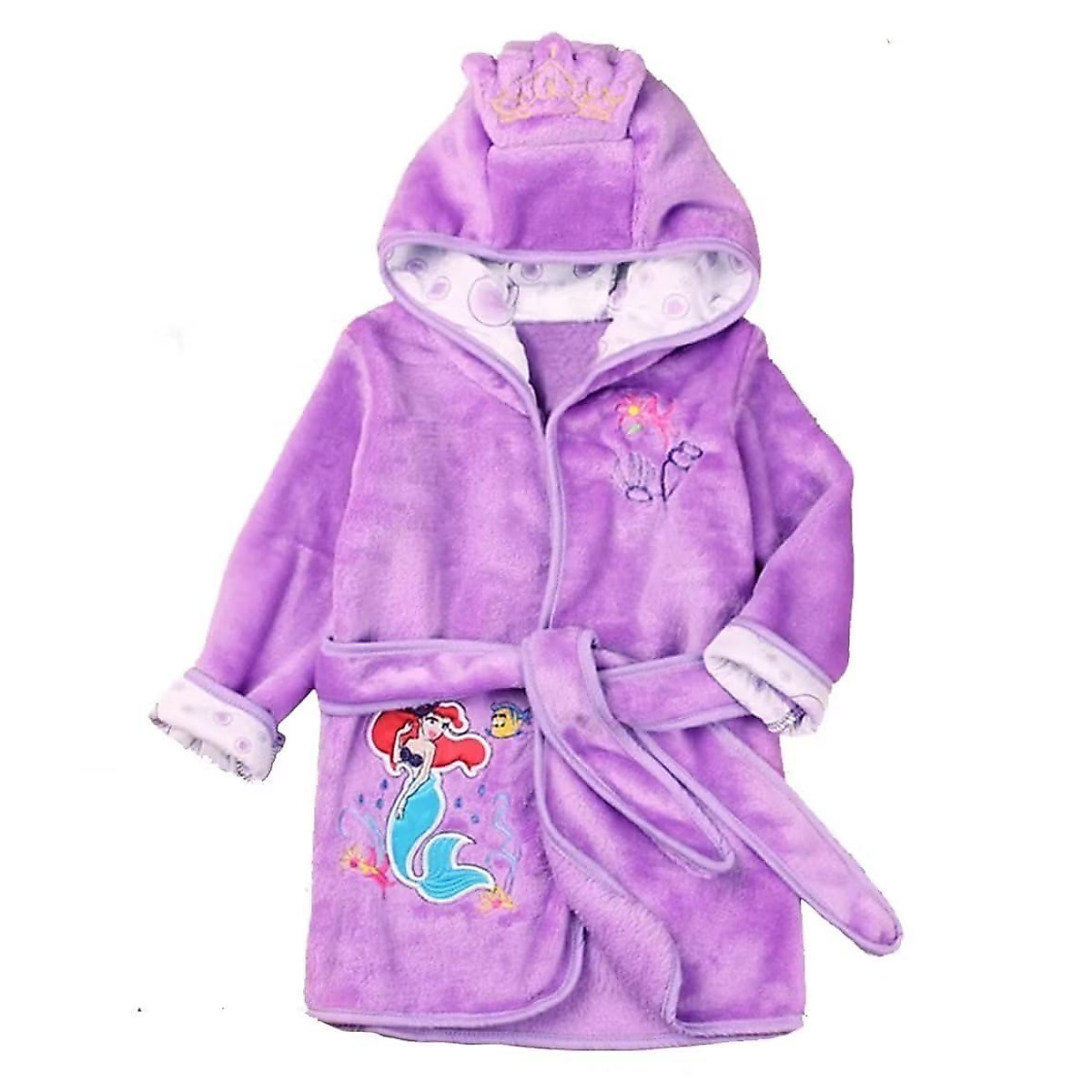 JUNG KOOK Toddler Baby Boys Girls Cartoon Bathrobe Cape Beach Towel Hoodie Robe Night-Robe