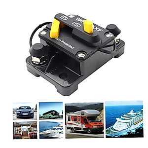Totority 3pcs Car Protector Car Automotive Waterproof Waterproof Circuit Breaker 48v Circuit Breaker Car Circuit Breaker 150a Fuse