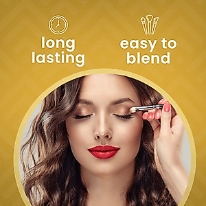 Ccolor Cosmetics Fairy Tale Eye Shadow Palette Makeup, 18 Ultra-Blendable, Vibrant Matte & Shimmer Eyeshadow - Eyeshadow Palette Set With Mirror - Long Lasting, Travel-Size Makeup Palette