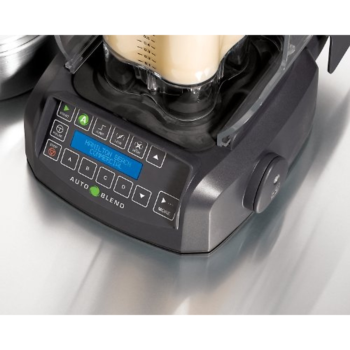 Hamilton Beach Commercial HBH850 Hamilton Beach Commercial Summit High-Performance Sensor Blender with 64-Ounce Polycarbonate Container, Black, Medium