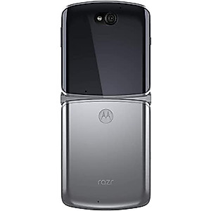 Moto Razr 5G 2020 (256GB, 8GB) 6.2" Flip P-OLED, Snapdragon 765 5G, 2800mAh Battery, 48MP Camera (Fully Unlocked for AT&T, T-Mobile, Verizon, Global) XT2071-2 Silver (Renewed)