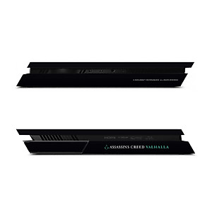 Head Case Designs Officially Licensed Assassin's Creed Dual Axes Valhalla Key Art Vinyl Sticker Gaming Skin Decal Cover Compatible With Sony PlayStation 4 PS4 Slim Console and DualShock 4 Controller