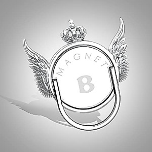 Bzybel 3pcs Angel Feathers Pattern Cell Phone Ring Holder Electronics Ring Holder Stand Finger Ring Kickstand Compatible Various Mobile Phones or Phone case Electronic Accessories