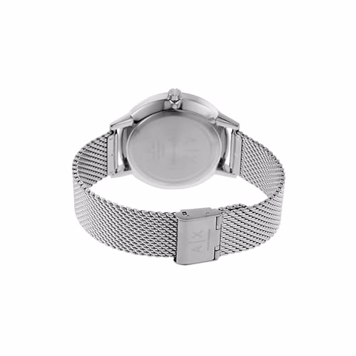 A｜X ARMANI EXCHANGE Men's Multifunction Silver-Tone Stainless Steel Mesh Band Watch (Model: A|X2714)