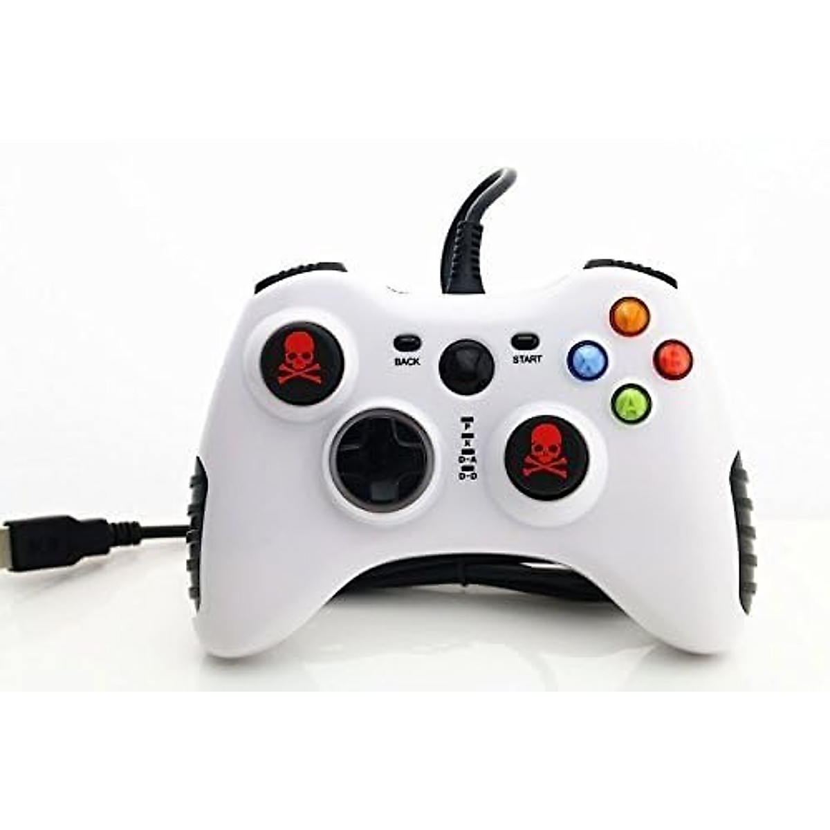 Vivi Audio® Thumb Stick Grips Cap Cover Joystick Thumbsticks Caps for PS4 Xbox ONE Xbox 360 PS3 PS2 Red Skull