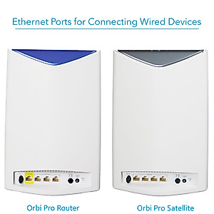 NETGEAR Orbi Pro AC3000 Business Mesh WiFi System, 2-Pack, Wireless Access Point (SRK60) (Renewed)