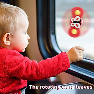 Suction Cup Spinning Top Toy Baby Bath Toy 3 PCS, COSYOO Spin Sucker Spining Top Spinner Toy Early Learner Toys for Baby Toys