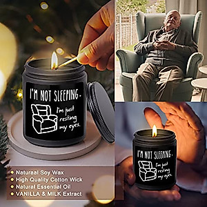 Birthday Gifts for Dad Men from Daughter Son Unique Gifts for Boyfriend Relaxing Gifts for Daddy Unique Scented Candle Gifts for Dad Men Him from Wife