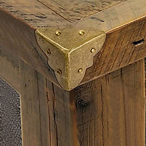 Hardware Philosophy Pure Brass Nails, 0.6 Inch, Bag of 100 - Architectural, Interior Design, Doors, Furniture Cabinet Customization Hardware