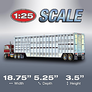 AMT Wilson Livestock Van Trailer 1:25 Scale Model Kit