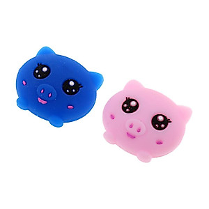 KLIZZA Set of 2pcs Pig Tennis Shock Absorber Racquet Vibration Dampeners