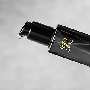 Whiskey Chilling Stones & Beard Care Grooming Kit Gift Set - 6 Handcrafted Granite Round Rocks -  Sandalwood Scent Oil & Balm - Whiskey Gift for Men in Elegant Gold Foil Box