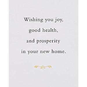 American Greetings New Home Card (New Beginnings)