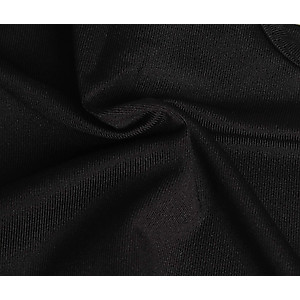 Pack of 5 Black Ski Face Mask Men Sun Balaclava Dust Proof for Outdoor Riding Fishing Headgear