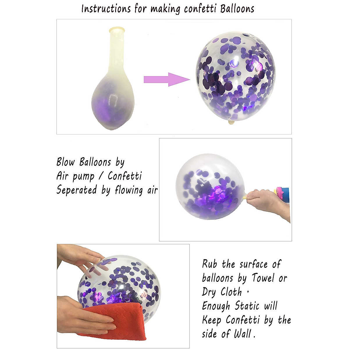 TSOTU Turquoise Balloons Metallic Confetti Teal Balloons for Engagement Bachelorette party decorations Supplies(Turquoise Teal Confetti)