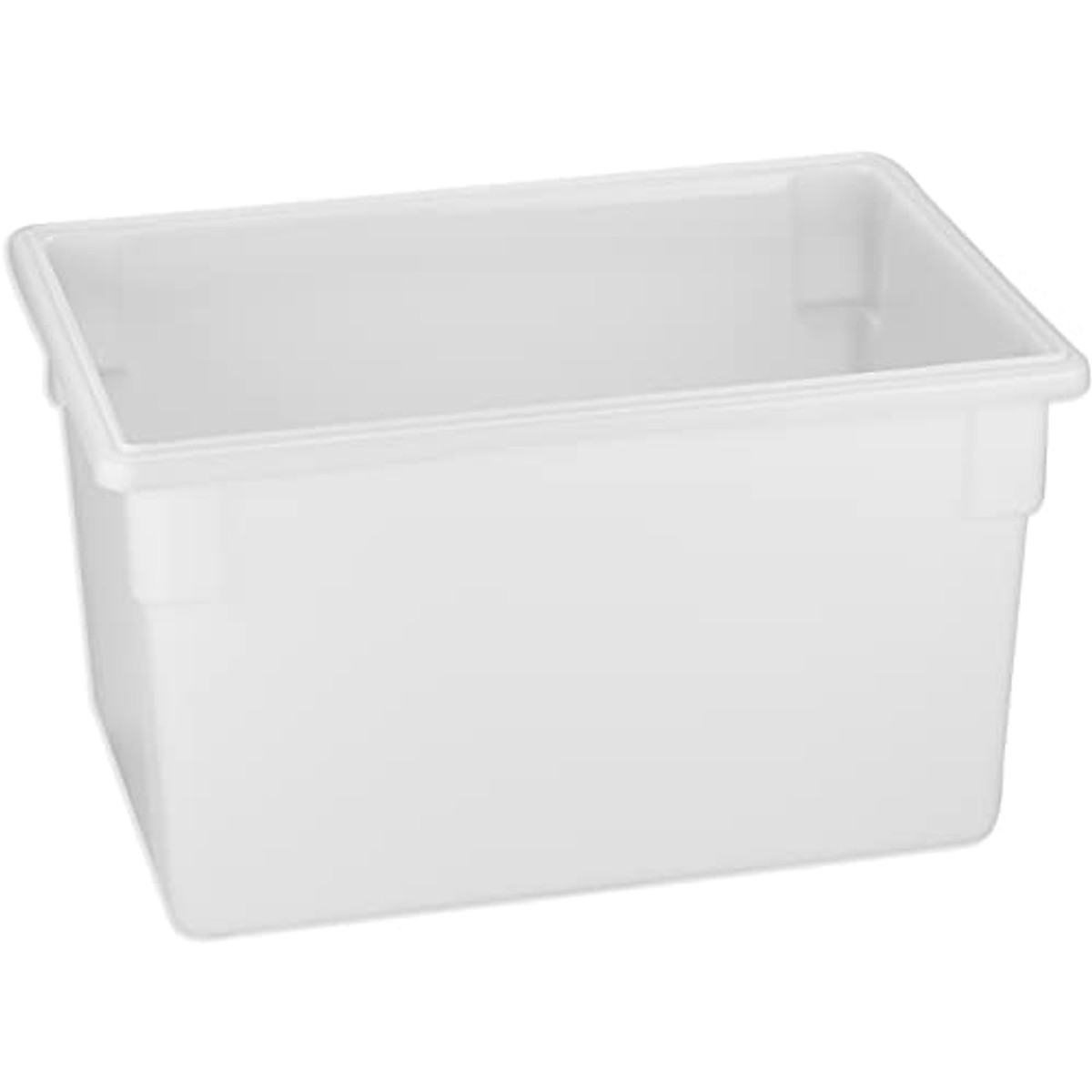 Carlisle FoodService Products Storplus Food Storage Container with Stackable Design for Catering, Buffets, Restaurants, Polyethylene (Pe), 21.5 Gallon, White, 21.5 Gallon, 26" x 18" x 15"