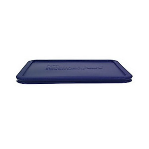 PYREX Blue 11-cup Rectangular Plastic Cover