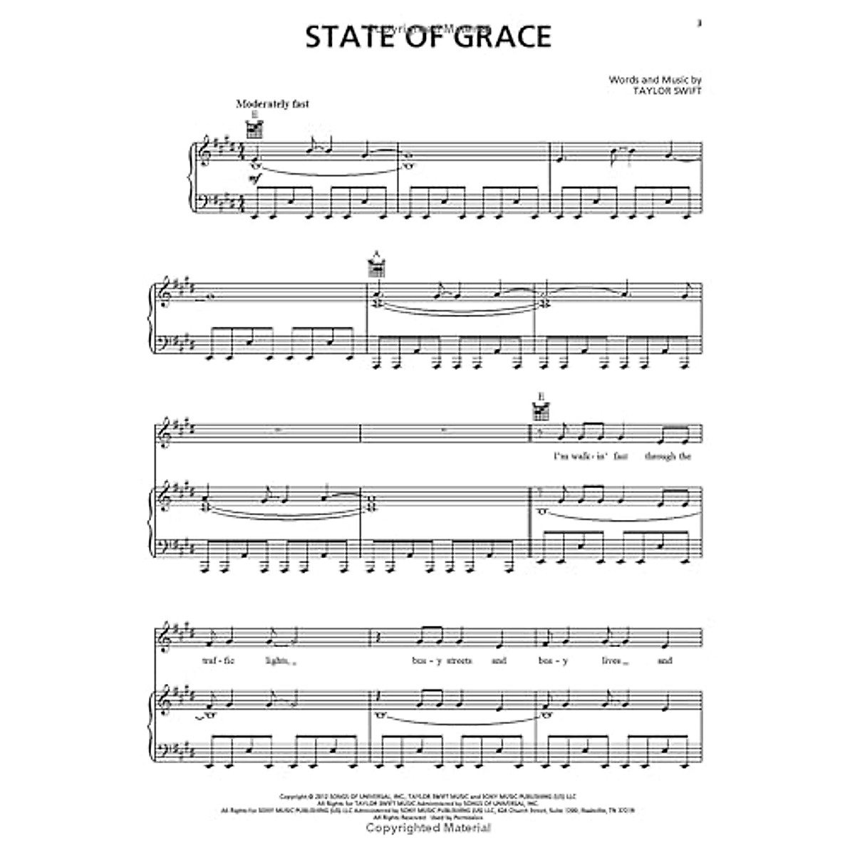 Taylor Swift - Red (Taylor's Version): Piano/Vocal/Guitar Songbook