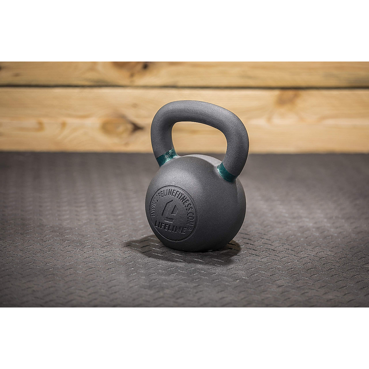 Lifeline Kettlebell Weight – 24 kg/53 lb , Black