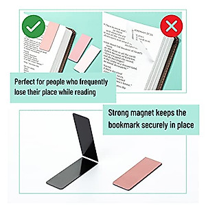 Mr. Pen- Magnetic Bookmarks, 12 Pack, Magnetic Bookmarks for Women and Men, Bookmark Magnetic, Magnet Bookmarks, Magnet Bookmark Clips, Aesthetic Bookmark, Bookmark for Women, Book Markers for Women
