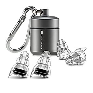 High Fidelity Concert Earplugs, Reusable Musicians Ear Plugs, 24dB Advanced Filter Technology Ear Protection