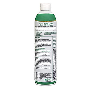 Hartz Nature’s Shield Flea & Tick Spray Treatment for Dogs, Natural and Effective Flea & Tick Prevention and Protection for Dogs with Cedarwood and Lemongrass Oil, 14 Ounces