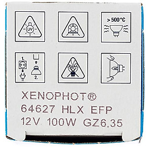 OSRAM SYLVANIA EFP 64627 100w 12v HLX GZ6.35 Bipin Halogen light bulb
