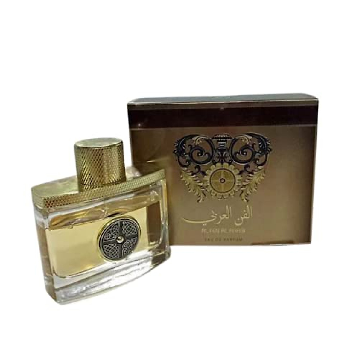 Al Fen Al Arabi Gold for Women EDP - 100 ML (3.4 oz) I Rare Classic scent I Sprecious spices, the warmth of fruity notes with the softness of amber I Daring and Passionate Women I by Lattafa