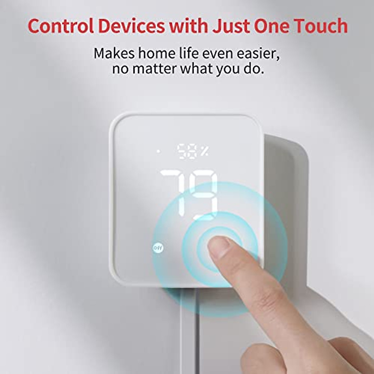SwitchBot Hub 2 (2nd Gen), Work as a WiFi Thermometer Hygrometer, IR Remote Control, Smart Remote and Light Sensor, Link SwitchBot to Wi-Fi (Support 2.4GHz), Compatible with Alexa&Google Assistant