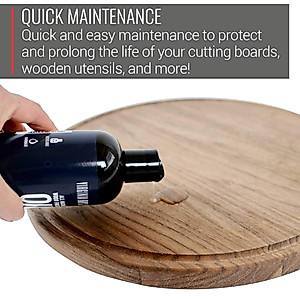 Virginia Boys Kitchens Coconut Cutting Board Oil - NO Mineral Oil - Food Safe Wood Seasoning for Kitchen Countertops, Cutting Boards, and Butcher Blocks - Made in USA