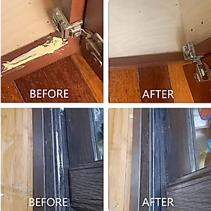 SEISSO Wood Repair Kit Wood Touch up Paint Restore Any Wood Furniture Wood Stain, 12 Colors Cover Surface Scratch for Wooden Floor Table, Filler Furniture Paint Oak, Cabinet, Door, Veneer, Walnut,