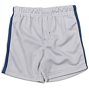 Disney Pixar Toy Story Buzz Lightyear Toddler Boys T-Shirt and Mesh Shorts Outfit Set Blue/Gray 2T