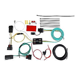 Oyviny 4 Way Trailer Wiring Harness 56407 for 2018-2023 Jeep Wrangler JL/2020-2023 Jeep Gladiator, Wrangler JL Trailer Wiring Harness for Jeep JL Towing
