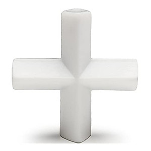 SP Bel-Art Spinplus Teflon Magnetic Stirring Bar; 25.4 x 14.3mm, White (F37144-0100)