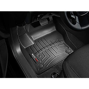 WeatherTech Custom Fit FloorLiners for Ford Focus ST, Focus - 1st Row (446461), Black