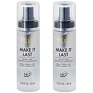 Pack of 2 Milani Make It Last Setting Spray 16 HR Wear, Make It Last (03)