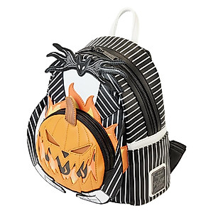 Loungefly Nightmare Before Christmas Jack Pumpkin Head Double Strap Shoulder Bag