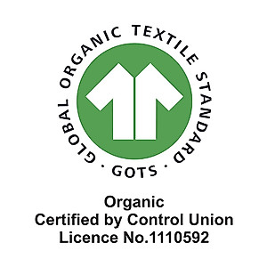 Twin Sheets - 100% Organic Cotton Twin Sheets Set, White Twin Bed Sheets, GOTS Approved, 400TC, 3 Piece Bedding Set, Soft Sateen Weave, Sabanas Twin, Deep Pocket Twin Sheets Fitted, Twin Sheets Cotton