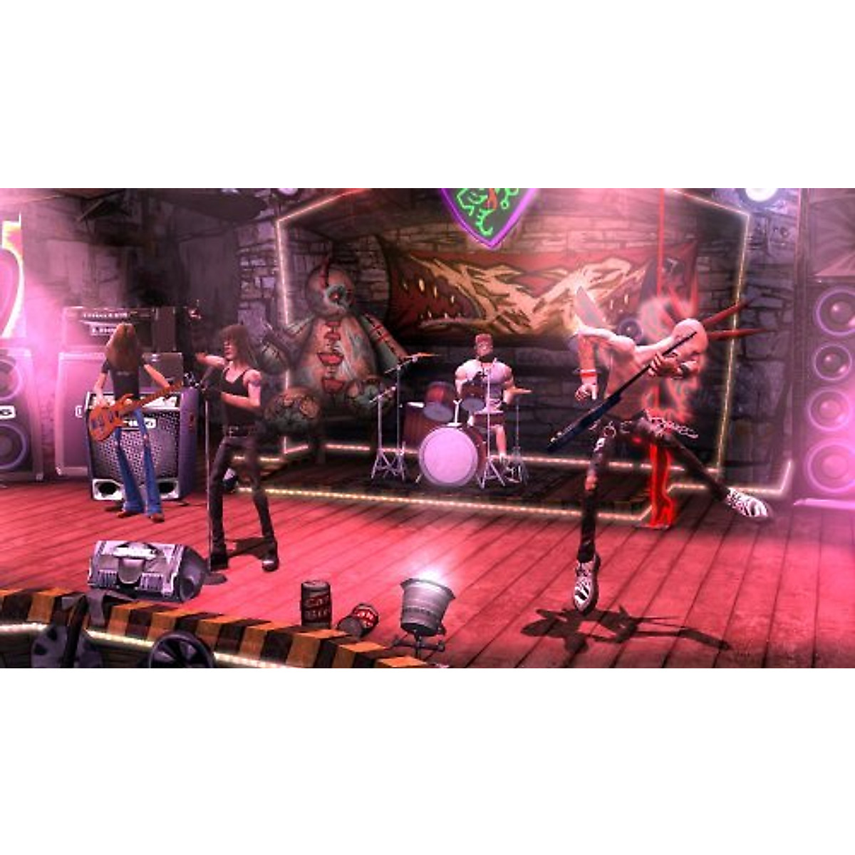 Guitar Hero III: Legends of Rock Wireless Bundle - Xbox 360 (Renewed)