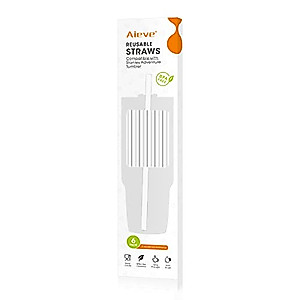 AIEVE 6 Pack Straw Replacement 40 oz Compatible with Stanley 40 oz Tumbler Stanley Cup Stanley Adventure Tumbler