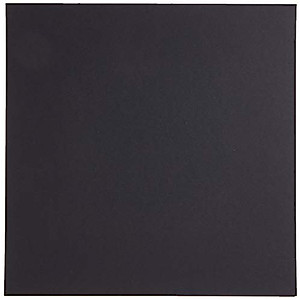 Black Cardstock - 12 x 12 inch - 100Lb Cover - 25 Sheets