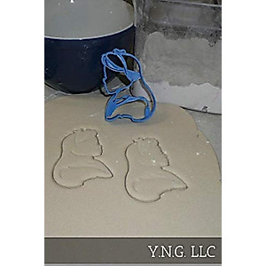 INSPIRED BY ALICE IN WONDERLAND THEME SET OF 6 COOKIE CUTTERS MADE IN USA PR1266