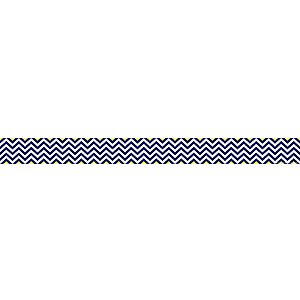 Barker Creek Double-Sided Border 2-Pack, Navy & Yellow Chevron, Decorate Galore with 70' of Border, Coordinating Designs Printed On Both Sides for Twice The Value, 3" x 70' (3694)