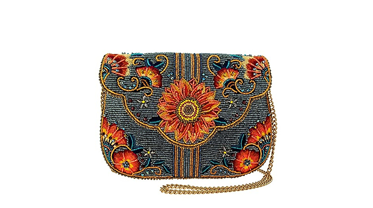 Mary Frances Blue Handbag - Stylish Crossbody & Clutch for Women