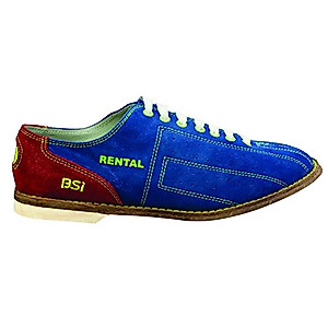BSI Women's Suede Lace Rental Shoes, Size 7.5