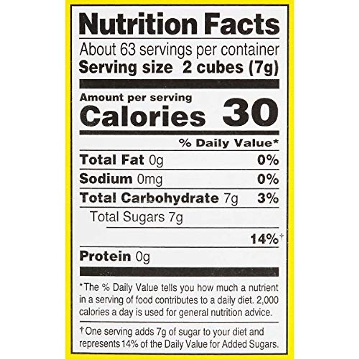 Domino Premium Pure Cane Sugar Cubes Dots, 1 Pound Box