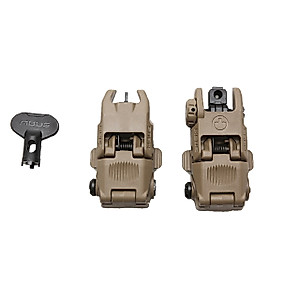 Magpul MBUS Sight Set GEN 2 Color Flat Dark Earth Front & Rear Included