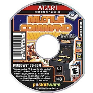 Atari Pocketware: Missile Command