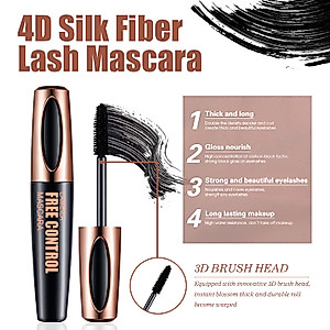 All in One Makeup Kit, 12 Colors Eyeshadow Palette, Nude Foundation, Lipstick Set, Eyebrow Soap, Eyeliner Stamp, Waterproof Mascara, Makeup Brush, Makeup Sponge, Gift Set for Women, Girls & Teens